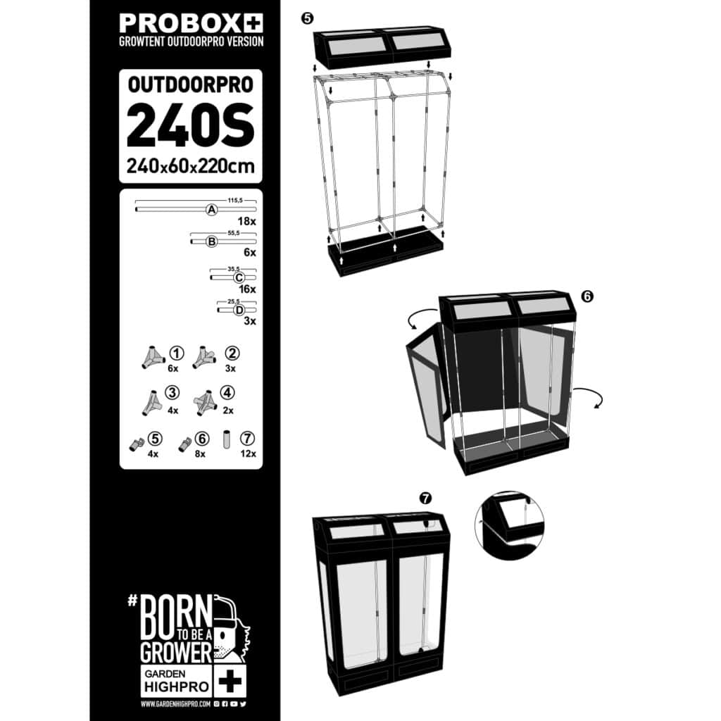 Garden High Pro Pro Box Outdoorpro 240S kaufen online | HEMP Basement