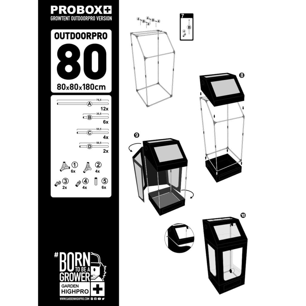 Garden High Pro Pro Box Outdoorpro 80 kaufen online | HEMP Basement